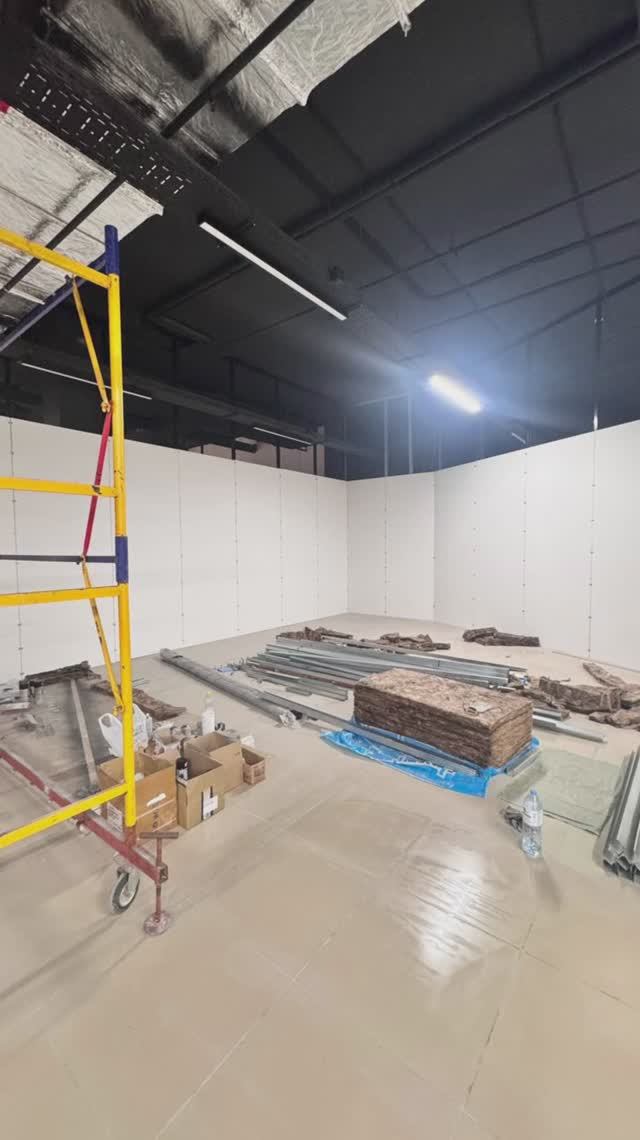 ТЦ Демидов . Перегородки «Практик 100»