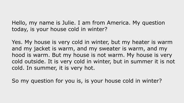 English  texts  and audio a1-7