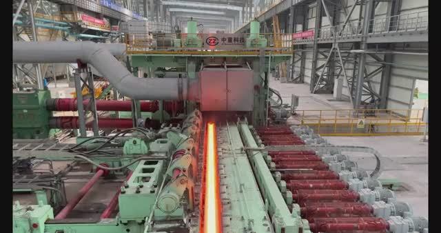 Крупносортный стан ZZ 600H, по производству фасонных профилей, для сталелитейного завода JINDING