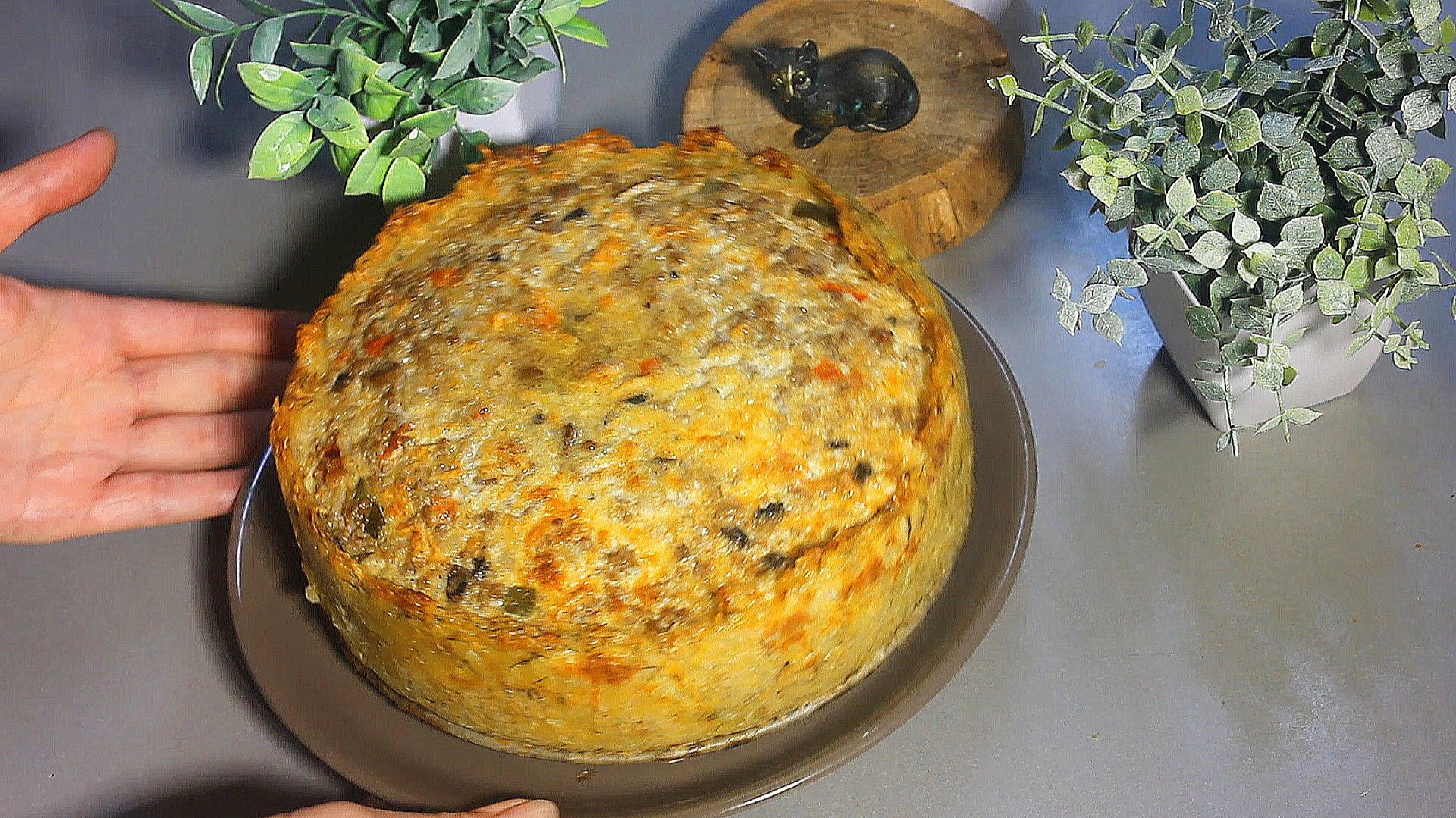 Пирог драник: хрустящая корочка и нежная начинка