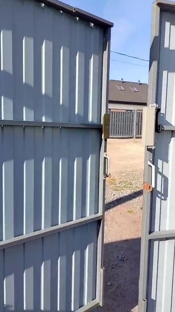 Забудьте о «случайно открытых» воротах. Решение есть! ✅  #надежность #ворота #умныйдом #охранадома