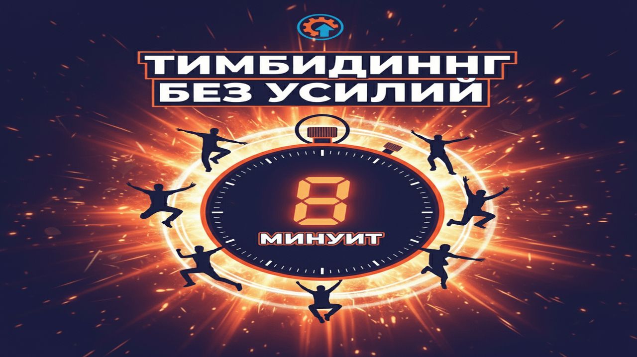 8 минут, которые строят вашу команду за вас!
