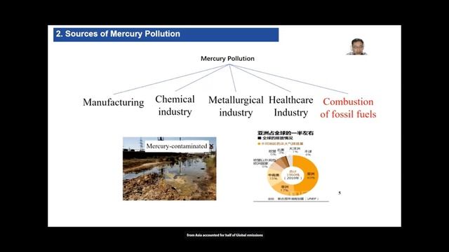 THE PRESENT STATUS OF MERCURY POLLUTION IN AQUATIC ENVIRONMENTS, THE ASSOCIATED HAZARDS, AND THE AVA