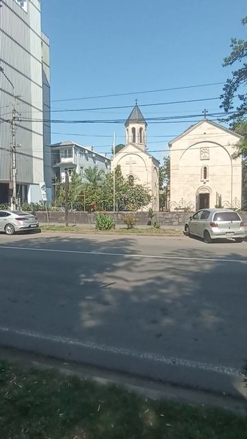 Церковь Пресвятой Девы Марии в Кобулети (Грузия) 14.07.2025