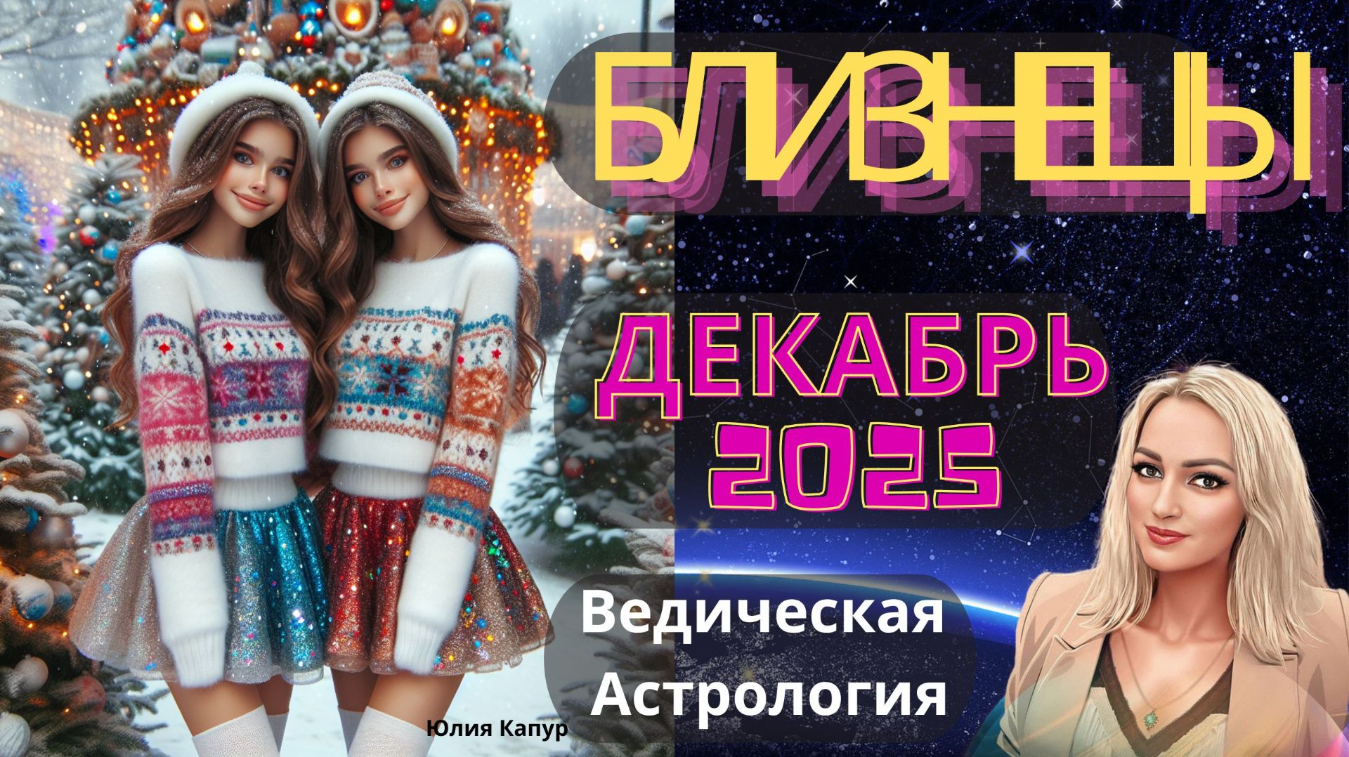 ♊ Близнецы - гороскоп на Декабрь 2025 года. От Юлии Капур
