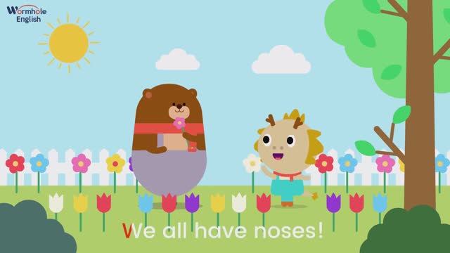 English song for kids. Body parts for kids