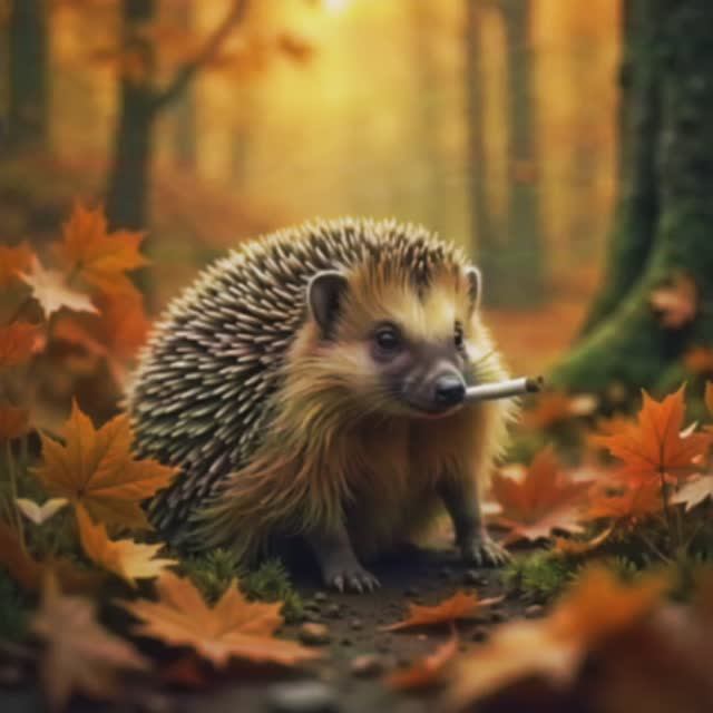 НейроЁжик в тумане