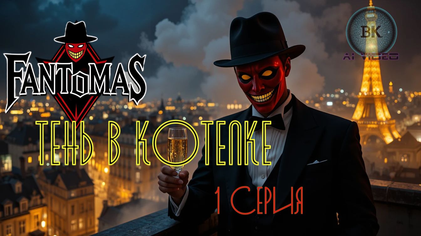 Фантомас. Тень в котелке. 1 серия
