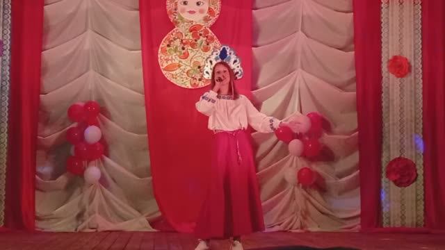 Песня "Русская матрёшка" ! Пою я!