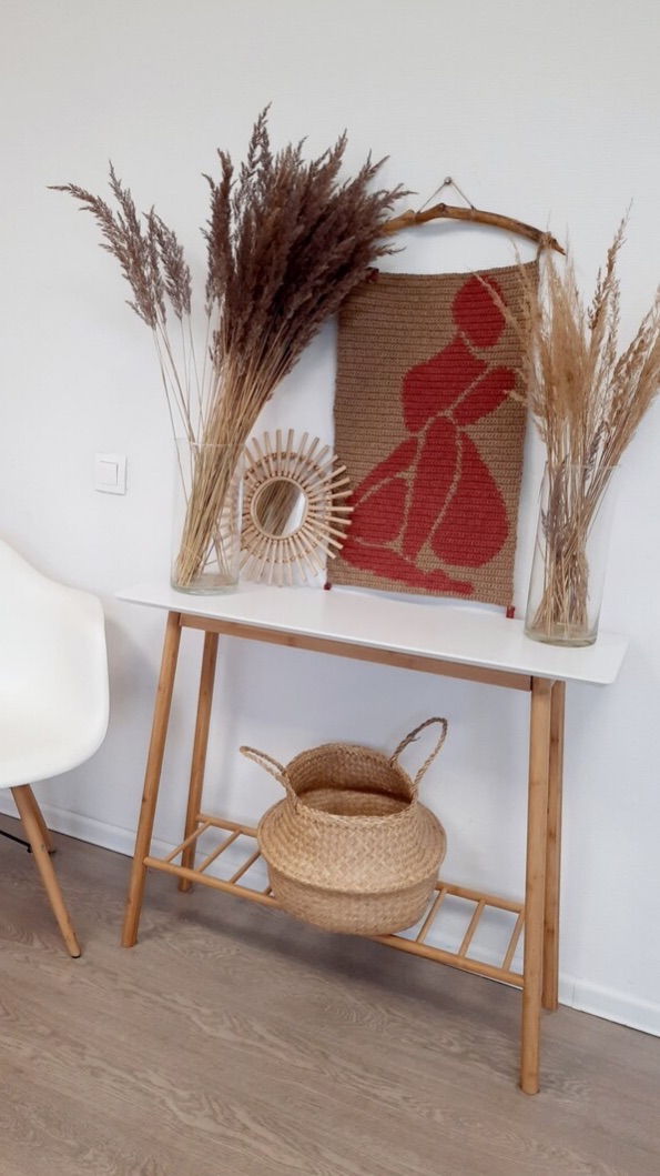 Панно крючком