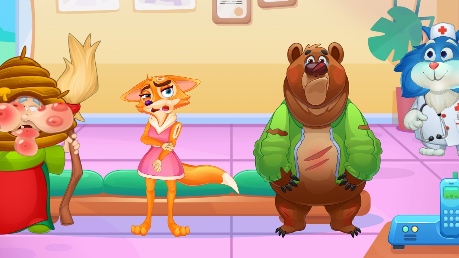 КОТ ПЛОМБИР - СКАЗОЧНАЯ БОЛЬНИЦА