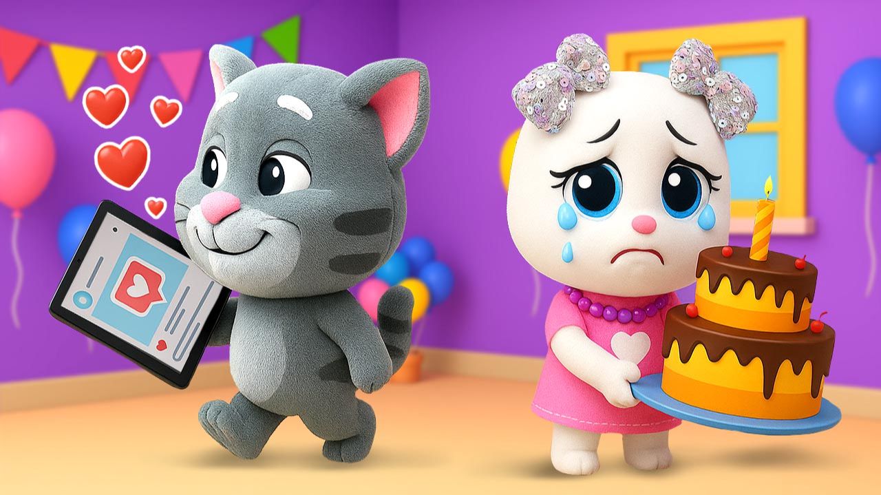 Подарок для Анджелы или планшет? 📱 Что выберет Кот Том?!