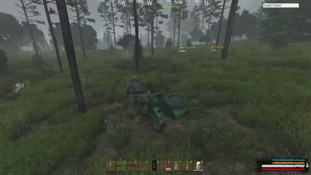 DayZ | Land of the Dead | PVE | Мотопрогулка 1 | #lotd #qwertysev