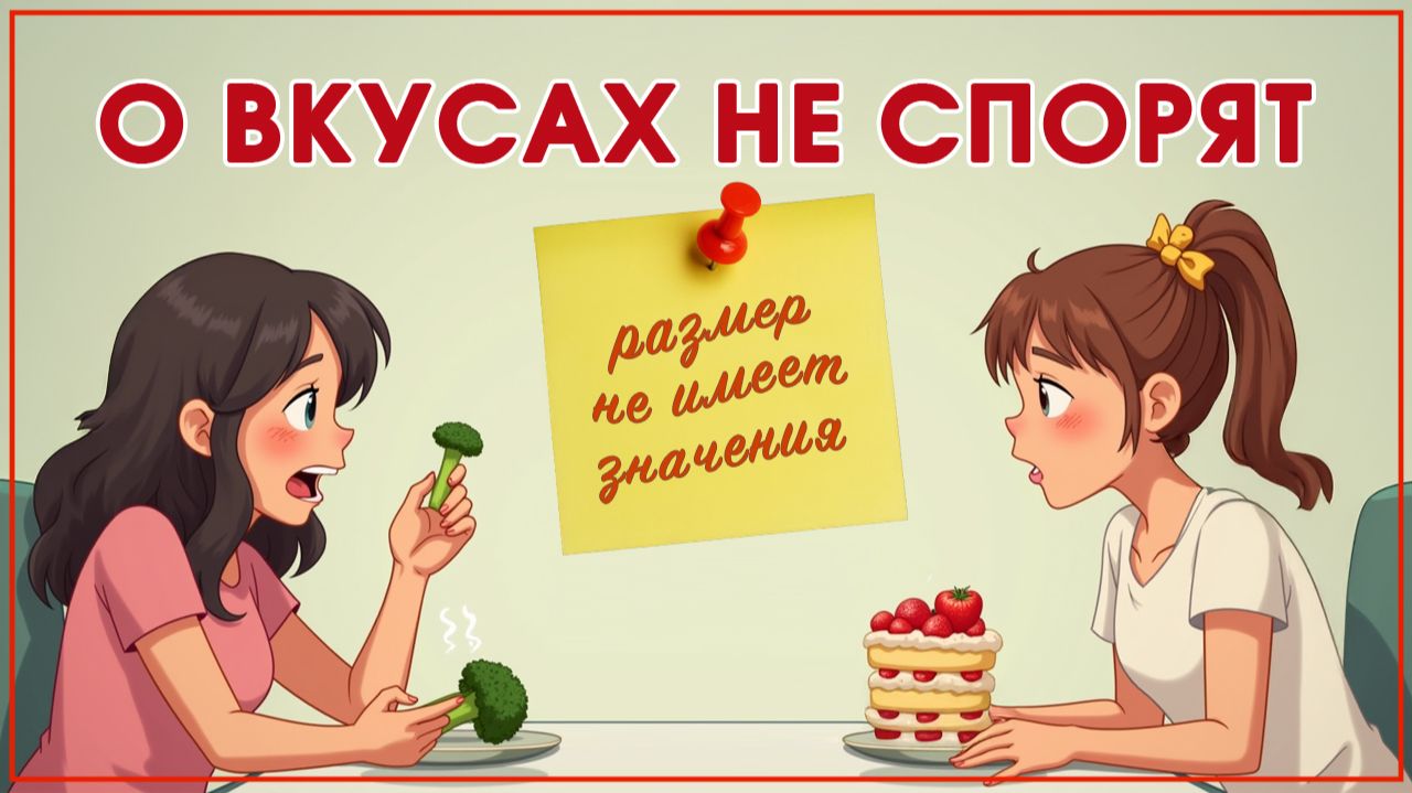 О вкусах не спорят