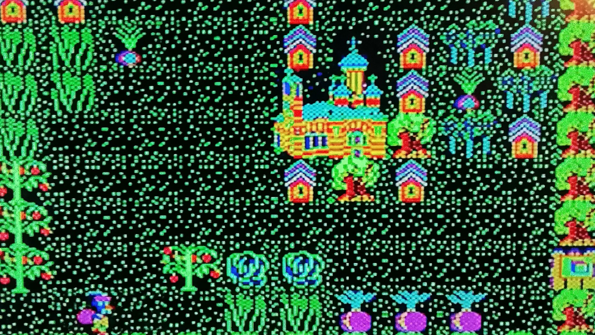 Супер Приключение Гарбуза (БК0010 ) прохождение 2го этапа 2ч