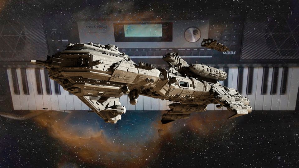 Как играть мелодию Oxigen 4 – Jean Michel Jarre на синтезаторе. Очень просто для начинающих.