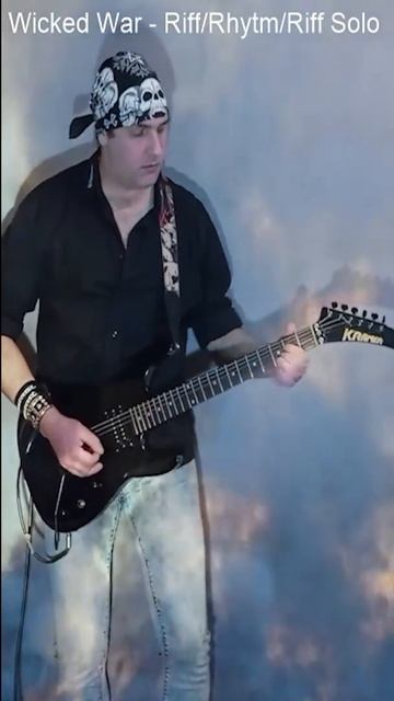 Злая война - фрагменты гитарных партий 1  #guitar #игратьнагитаре #mycreation #творческийпуть