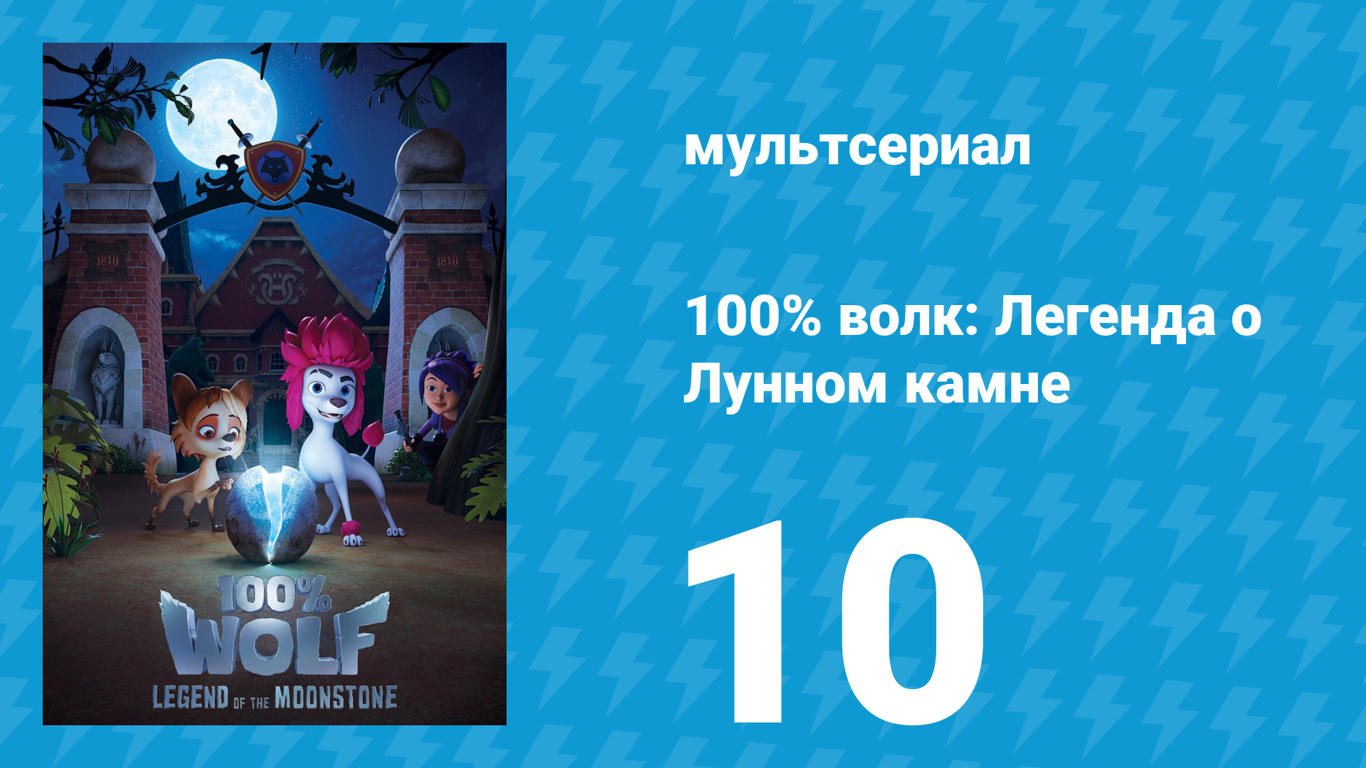 100% волк: Легенда о Лунном камне 1 сезон 10 серия (мультсериал, 2020)