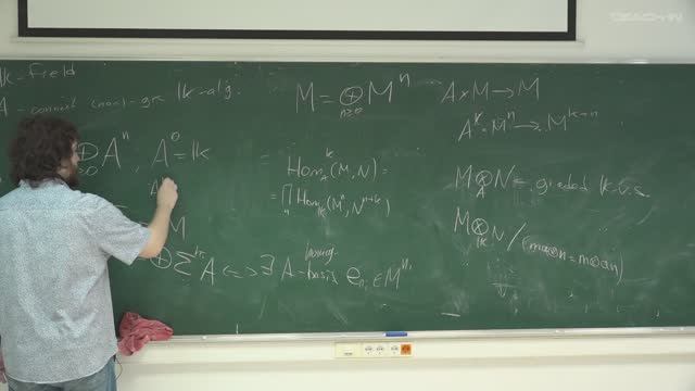 Черных Г.С. - Homological Algebra - 14. Graded Algebras