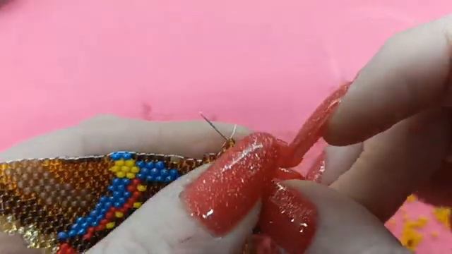 ЛОШАДКА.  Кирпичное плетение.  Часть 4 из 10 от Светланы Литвиновой