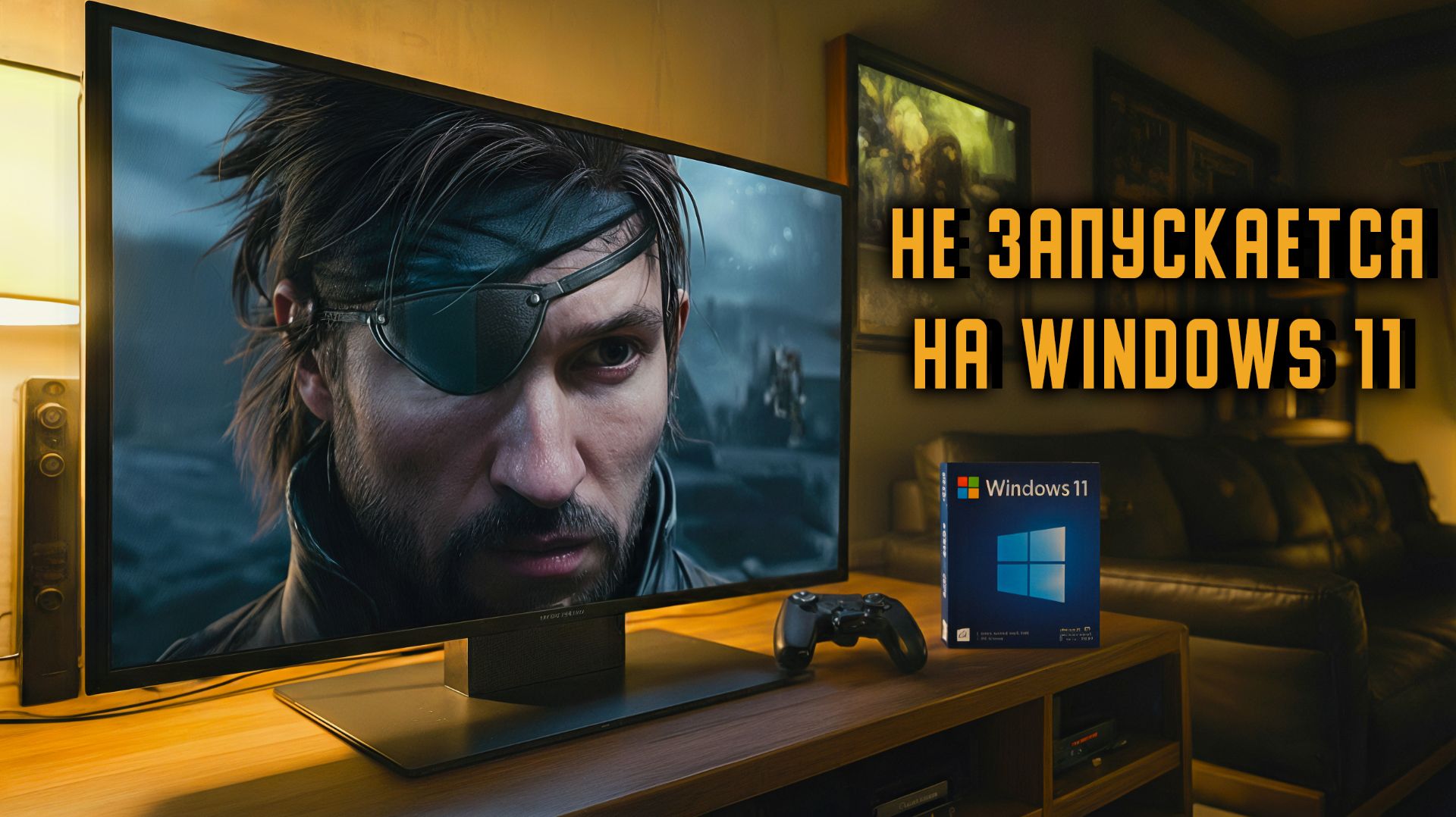 НЕ ЗАПУСКАЕТСЯ Metal Gear Solid V: The Phantom Pain на Windows 11