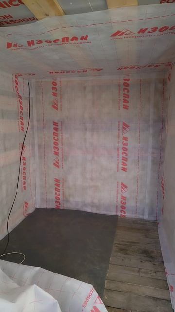 Хозблок для снегоуборщика и мотоблока. Часть 5. Изоляция.