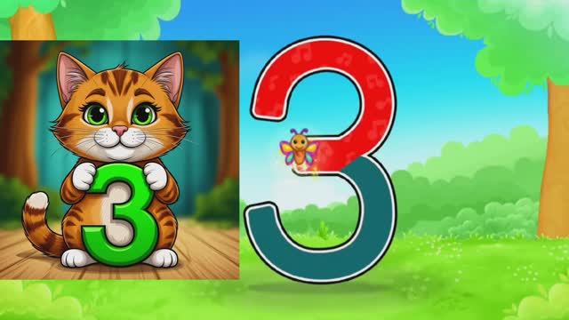 УЧИМ ЦИФРЫ ОТ 1 ДО 10 / Видео для детей