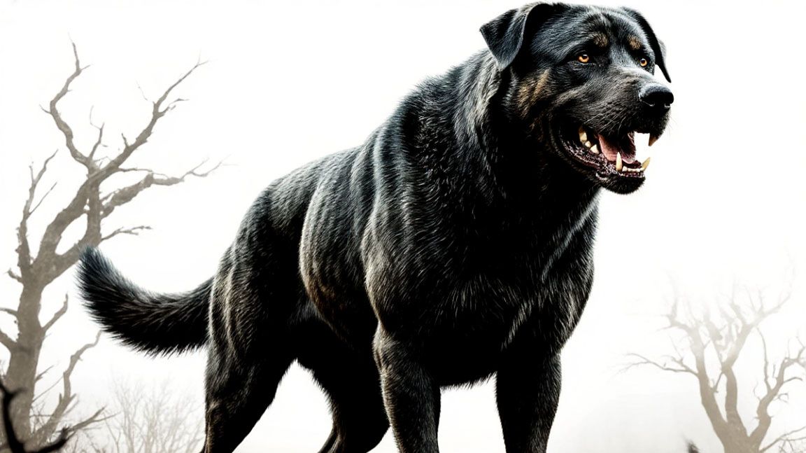 Проклятие рода - Собака Баскервили (Cover)