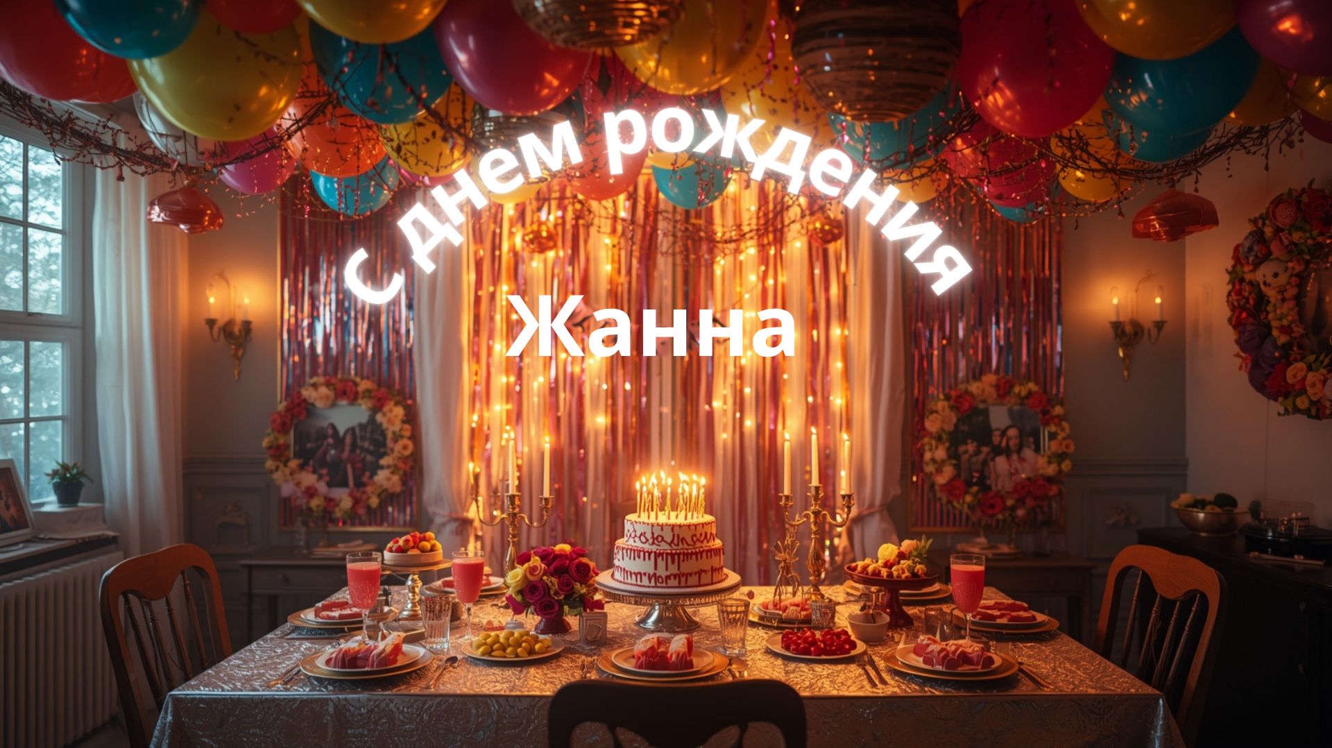 ЛУЧШЕЕ поздравление с юбилеем - Песня для Жанны