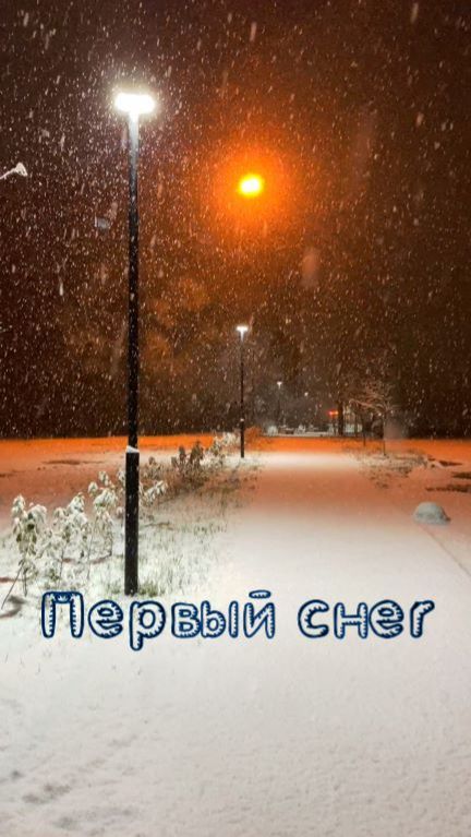 Первый снег