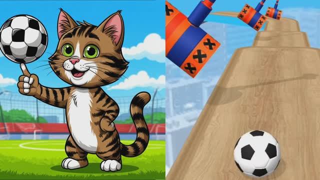 Шарики горки игра Мультики Видео для детей