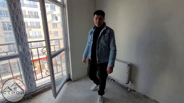 Геленджик, ЖК «Чайковский»Бюджетный  дистанционный ремонт за 600 к