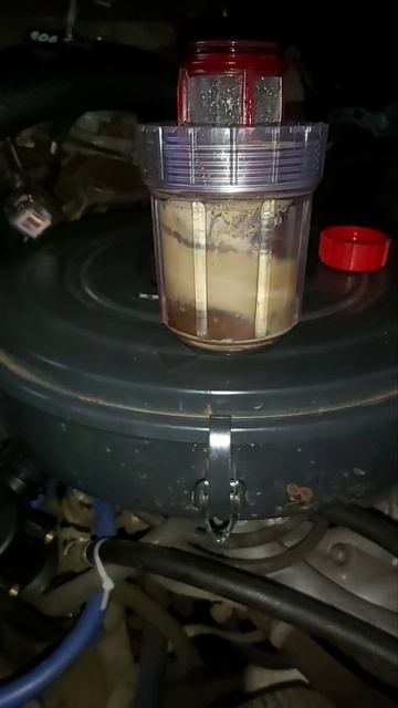 Садовый фильтр как маслопомойка