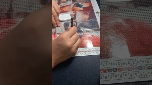 алмазная мозаика. Человек паук