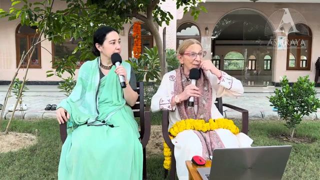 "Ашрая" в Дхаме - Прабхупада катха Е.М. Мондакини деви даси 2025.10.09