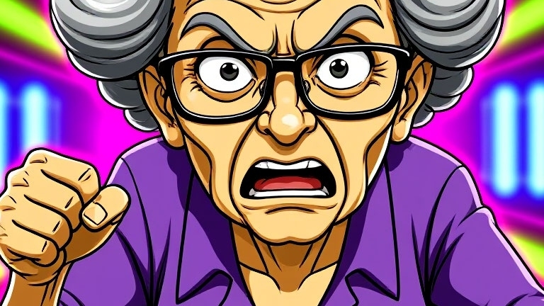 ANGRY GRANDMA ROBLOX | СЕРДИТАЯ БАБУШКА РОБЛОКС