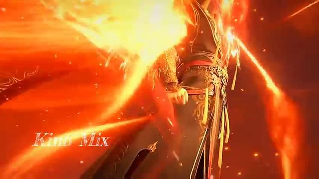 Драконов, ранит их серьзно. Цзы Янь с
собенным Мечем Убийца Драконов. Аниме
Расколотая Битвой Синева