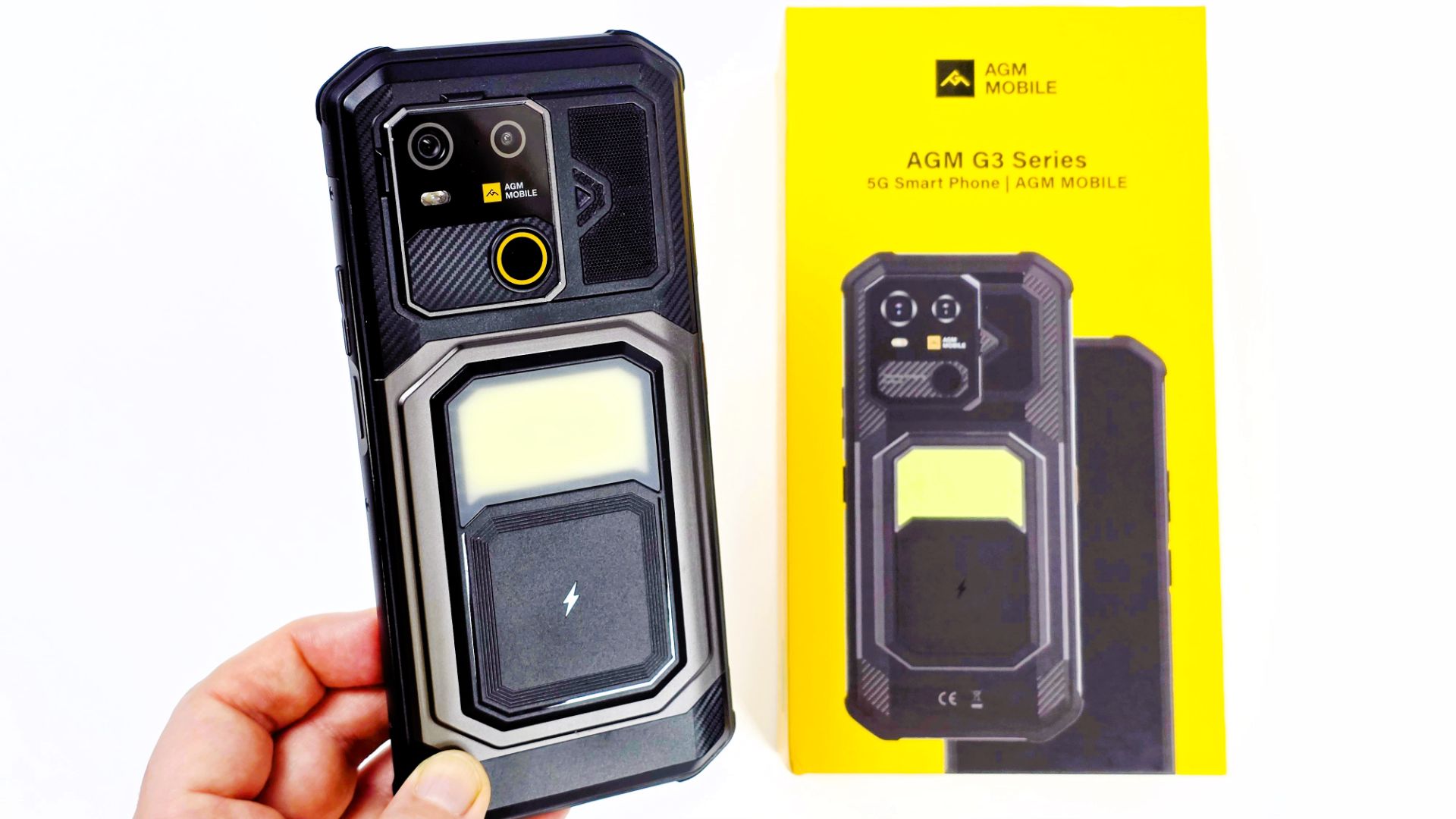 AGM G3: защищенный смартфон с беспроводной зарядкой!