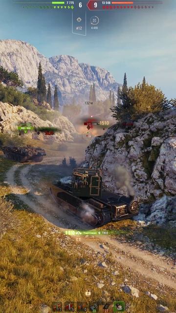 Болезненный конец! - FV4005 5 Фрагов 11.5K Урона • #wot #FV4005 #миртанков