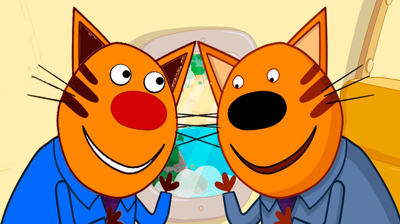 ТРИ КОТА - Три кота развивающие игры - Карточка Папы кота - Мультик для детей три кота