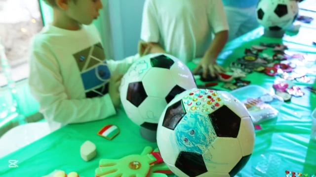Мастер-класс Декор футбольных мячей