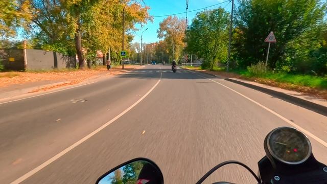 Осенний прохват на Harley Davidson Sportster 1200 Часть 2