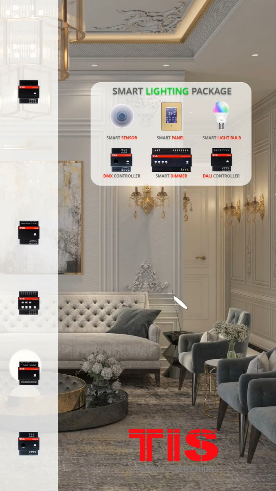 Умный свет для умного дома TiS.