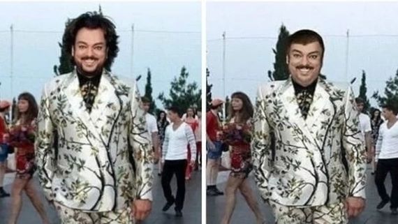 Киркоров не может одеть сапог,а песня уже пошла...