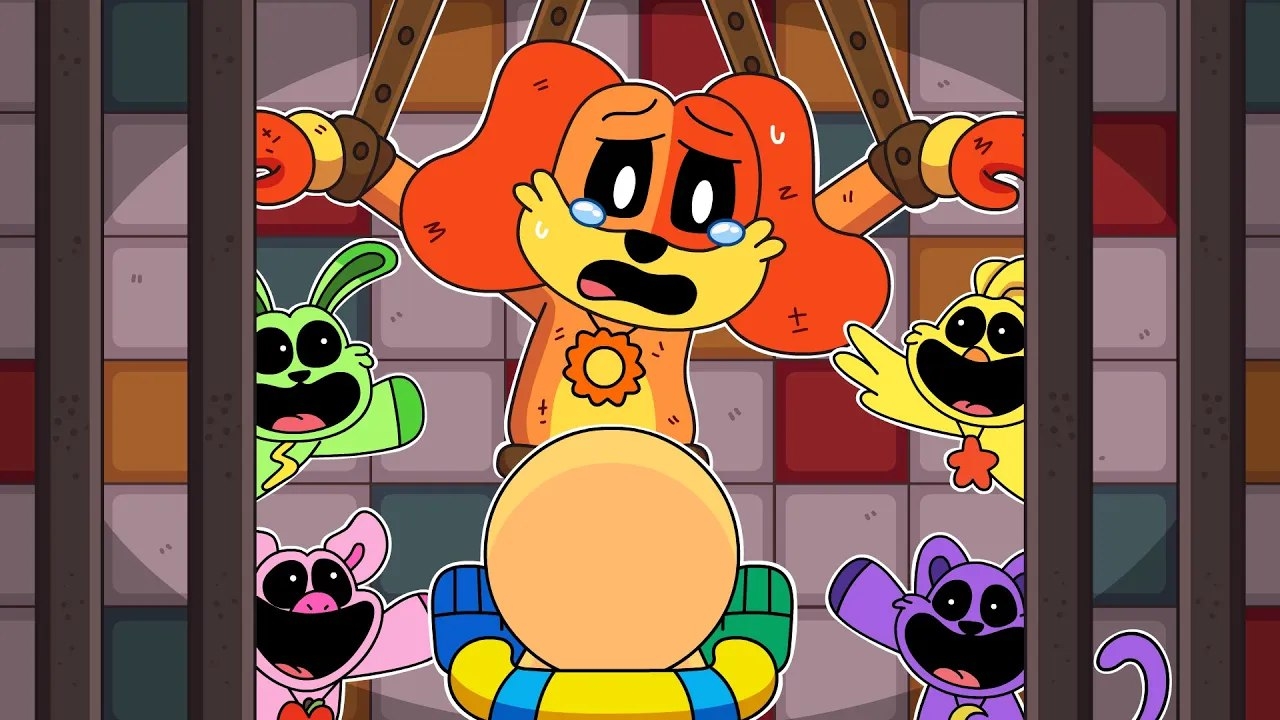 POPPY PLAYTIME Глава 3: Спасение в сумерках! Анимация Роблокс