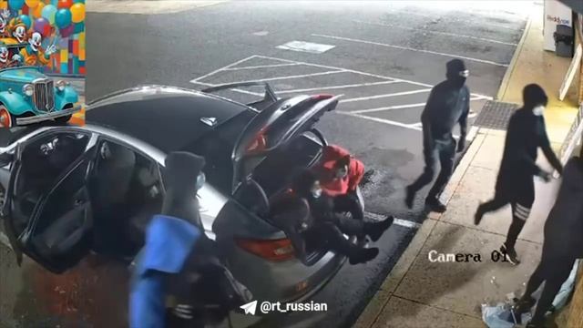 Банда из девяти человек приехала на ограбление фирмы