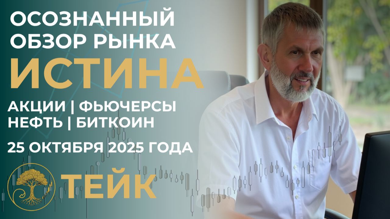 Еженедельный обзор «ИСТИНА»: Читаю графики через Осознанность. Рынок без эмоций.