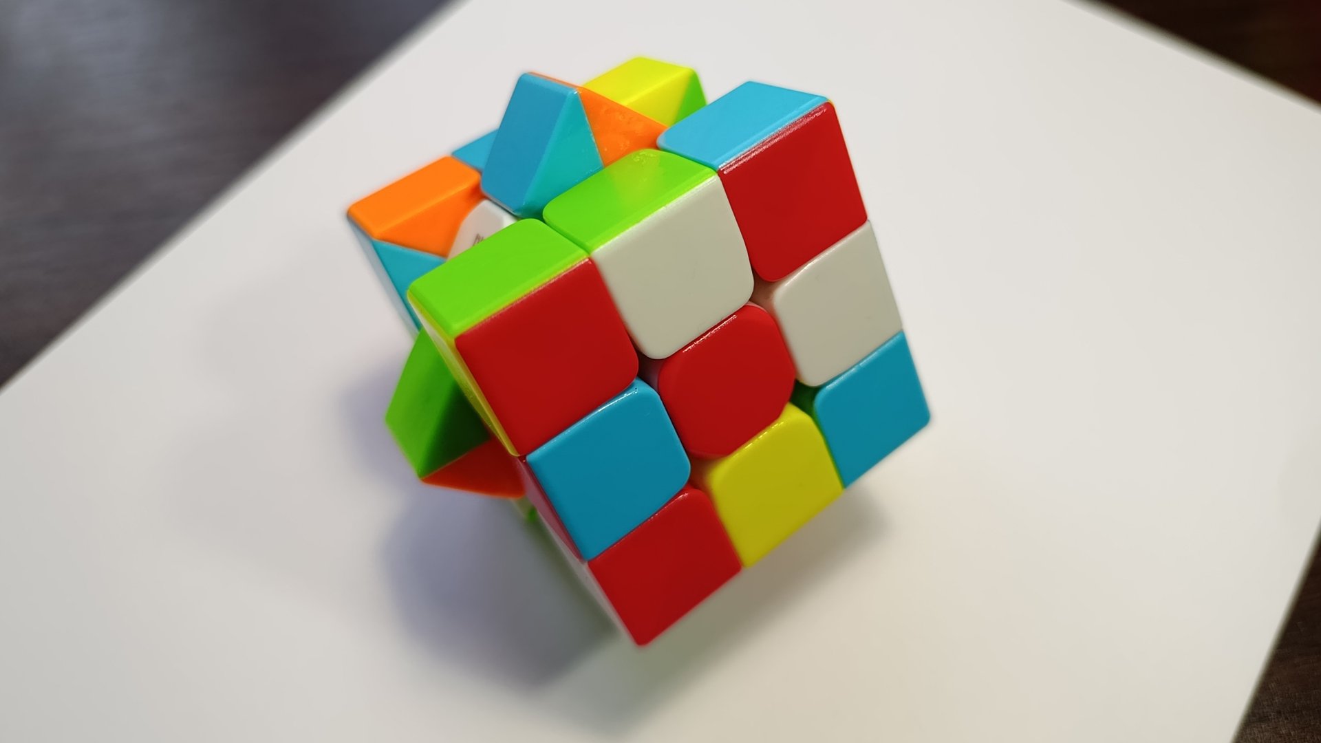 Кубик Рубика 3х3 - инструкция - Собираем белый крест - часть 1