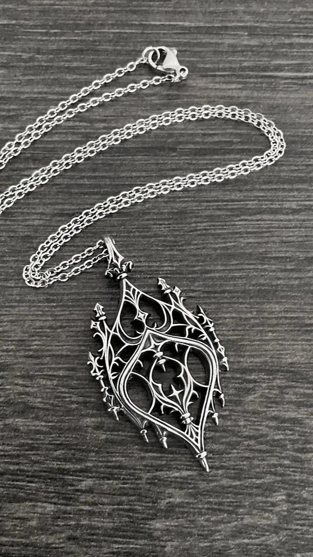 Авторский кулон на цепочке "Готические пики" от StarfallShop