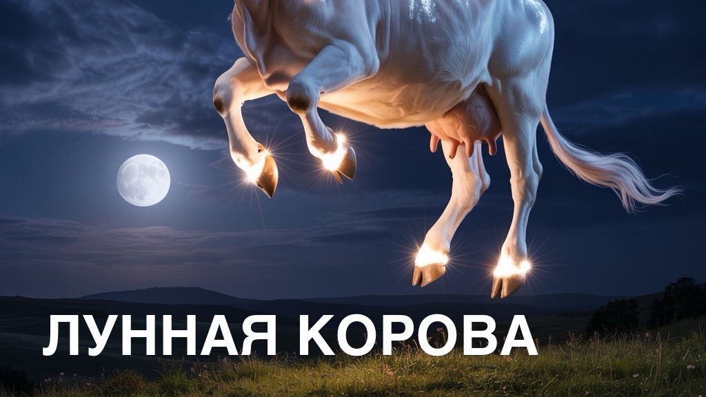 Сказка «ЛУННАЯ КОРОВА».